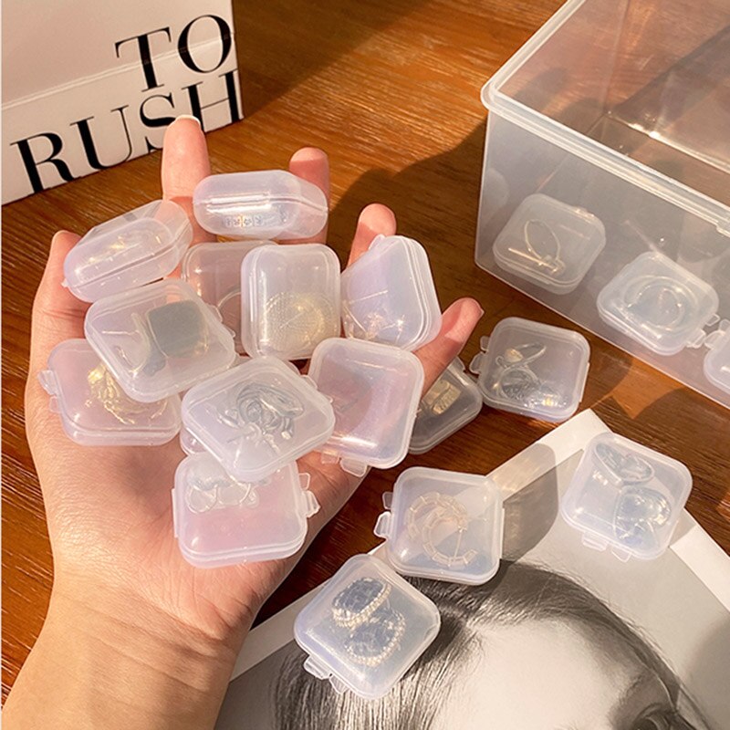 Transparent Mini Jewelry Storage Box – Flash Traders