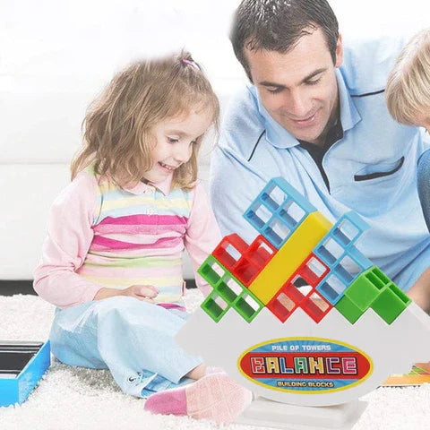 16 Blocks Interactive Balance Stacking Building Blocks Game – Flash Traders