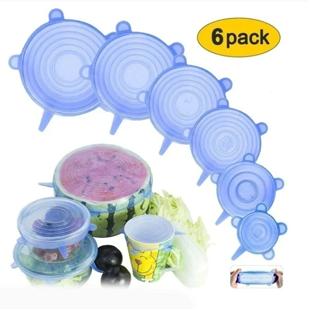6Pcs Silicone lids Cover – Flash Traders
